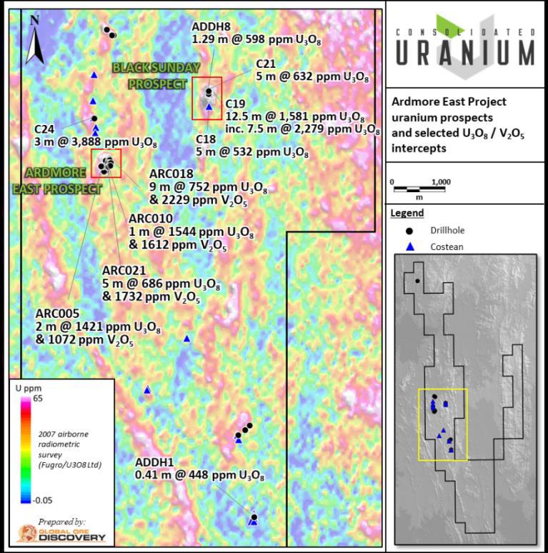 Consolidated Uranium erwirbt drei weitere Uran-, Vanadium- und Seltene ...
