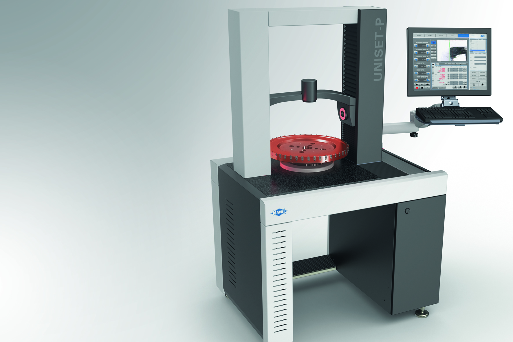 Weltneuheit UNISET-P – das völlig neu entwickelte Einstellgerät mit ...