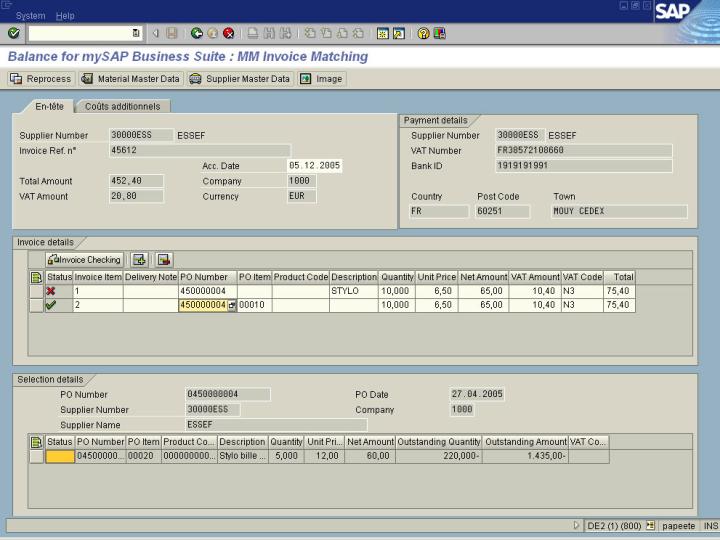 Workflowroutinen für mySAP – ITESOFT vereinfacht Rechnungsbearbeitung ...