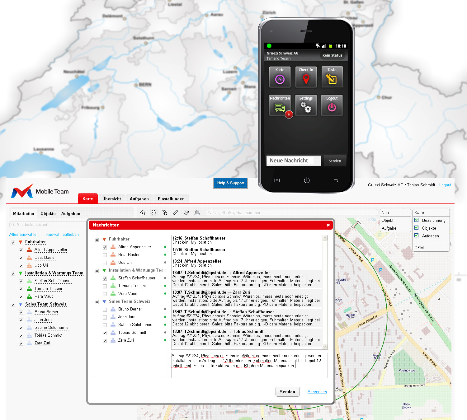 MOBILE TEAM launches as mobile workforce & task management app for ...