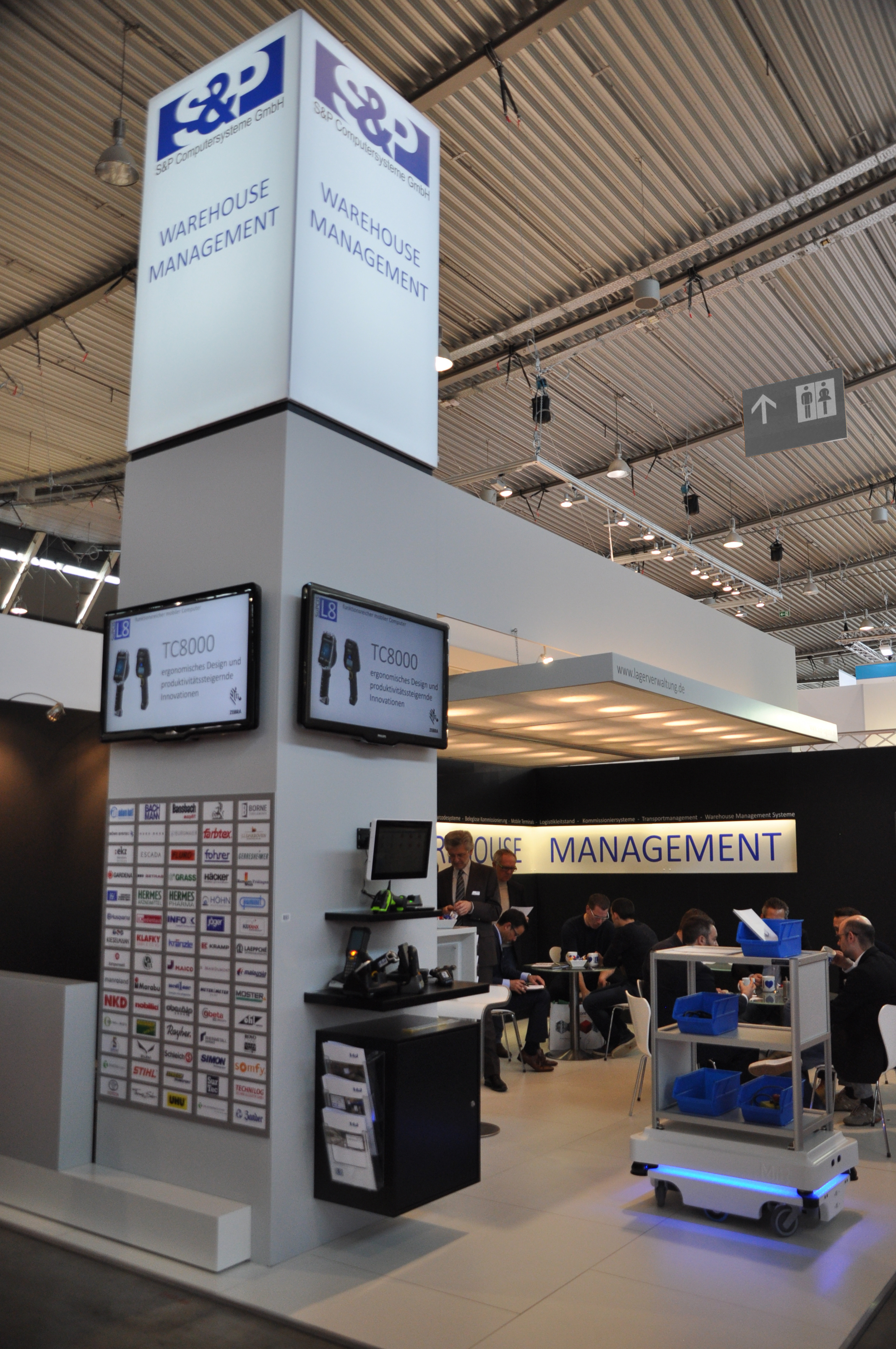 LogiMAT 2018: S&P Computersysteme präsentiert LVS mit innovativem Upgrade für die mobile ...