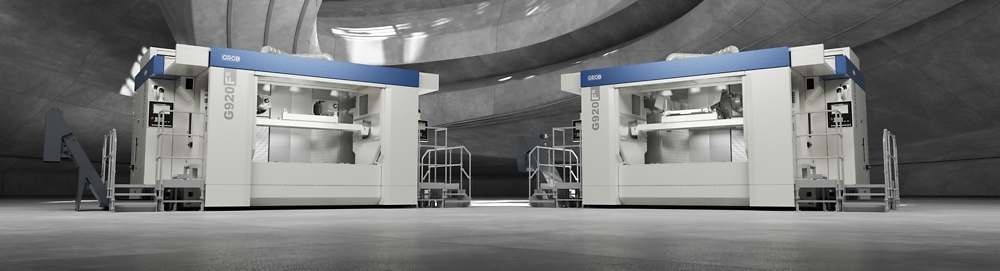 GROB presents the machining center G920F5 for mega and giga castings ...