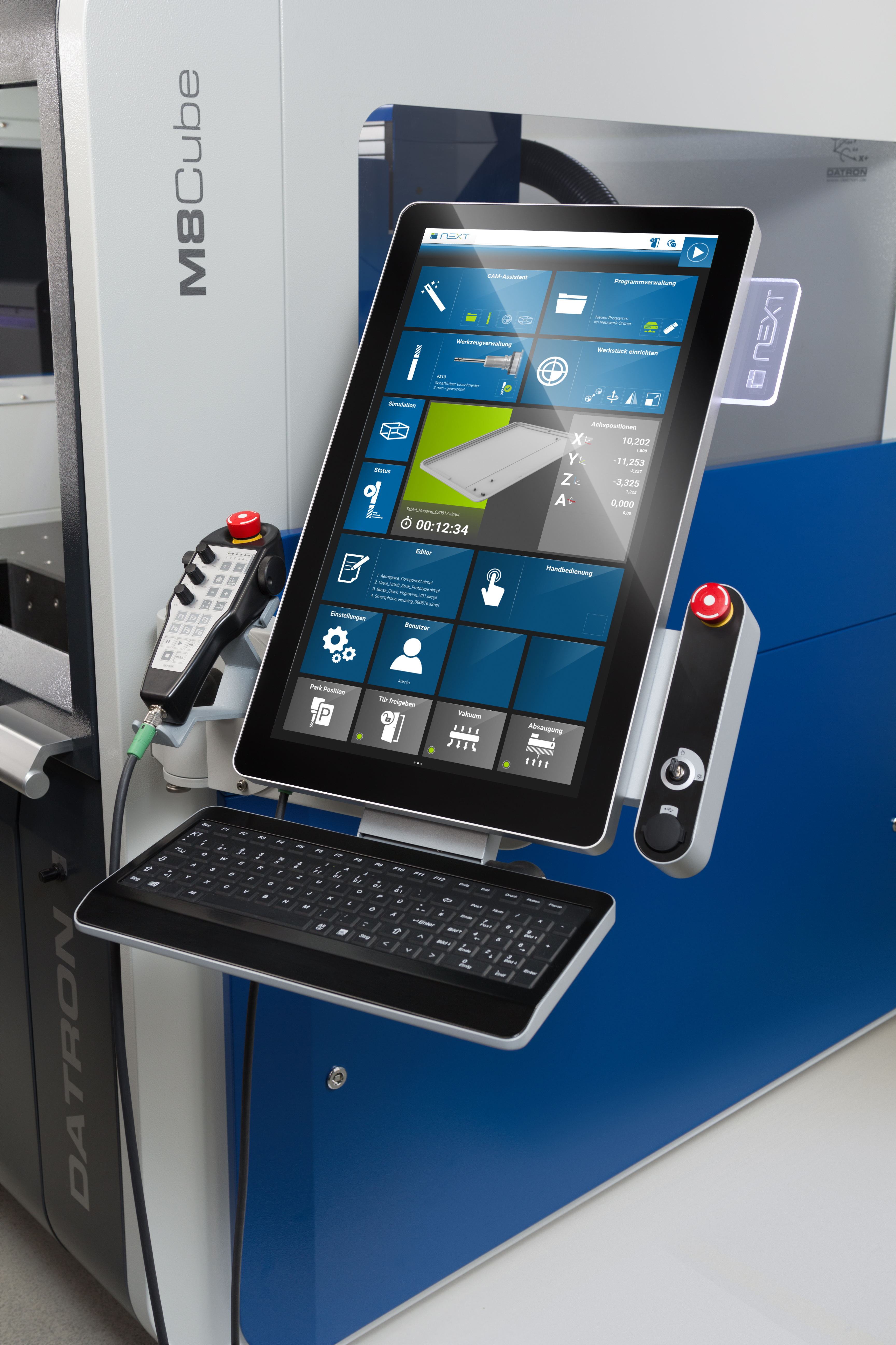 Revolutionär einfach – intuitiv, exakt und schnell, DATRON AG, Story ...