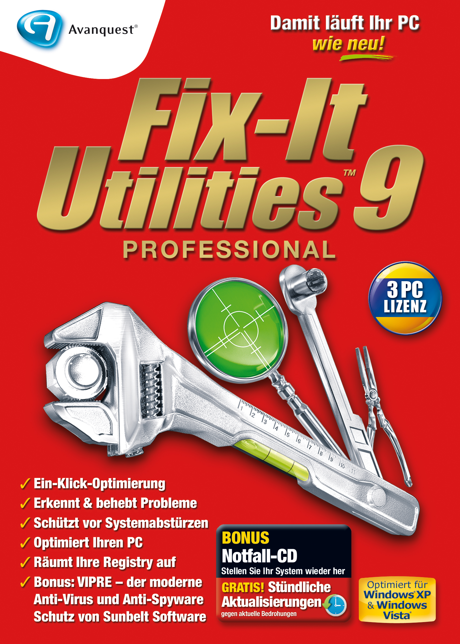 Sicherer, schlanker und schneller: Fix-It Utilities 9 von Avanquest ...