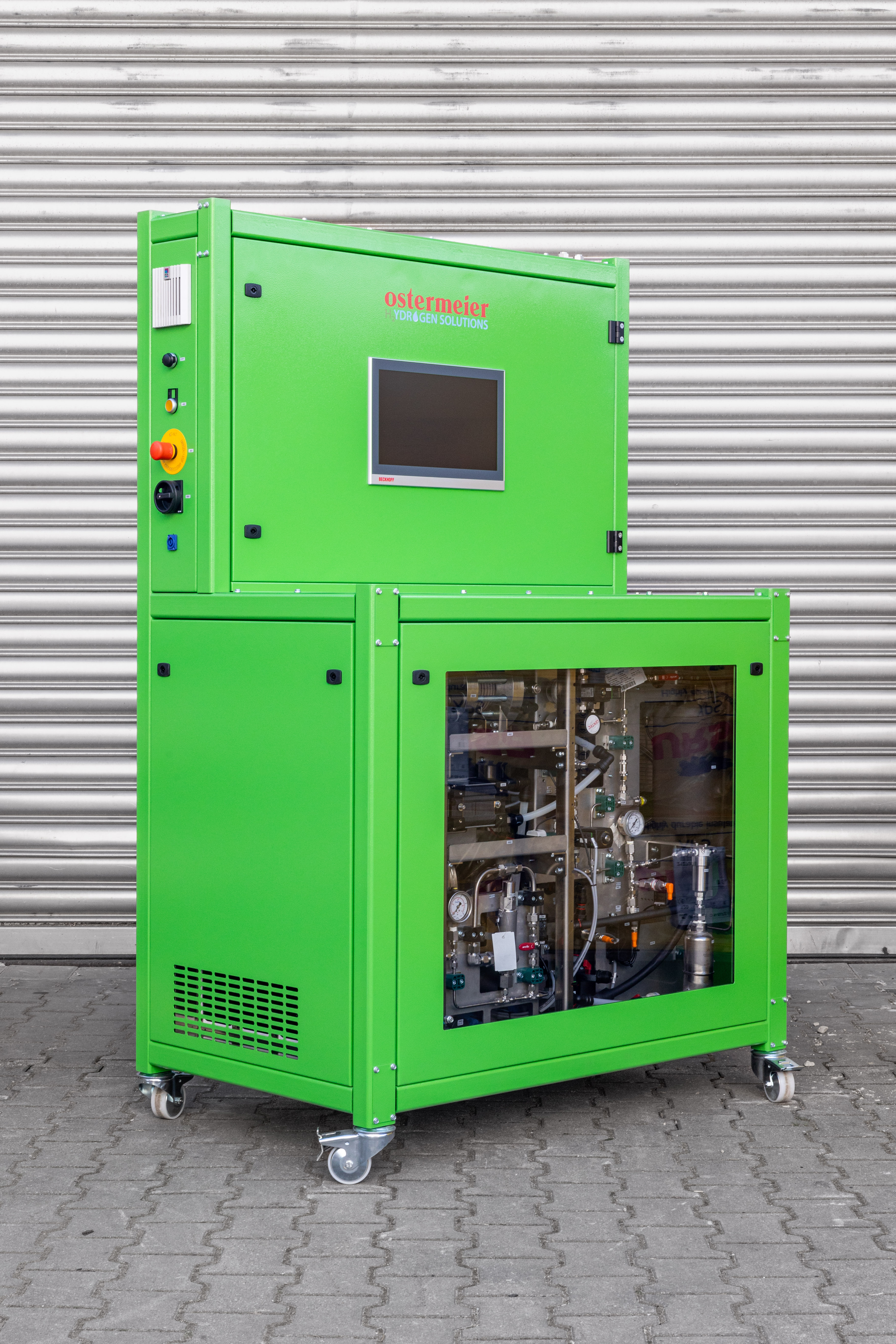 Wasserstoffbatterie-Lehranlage auf dem Markt, ostermeier H2ydrogen ...