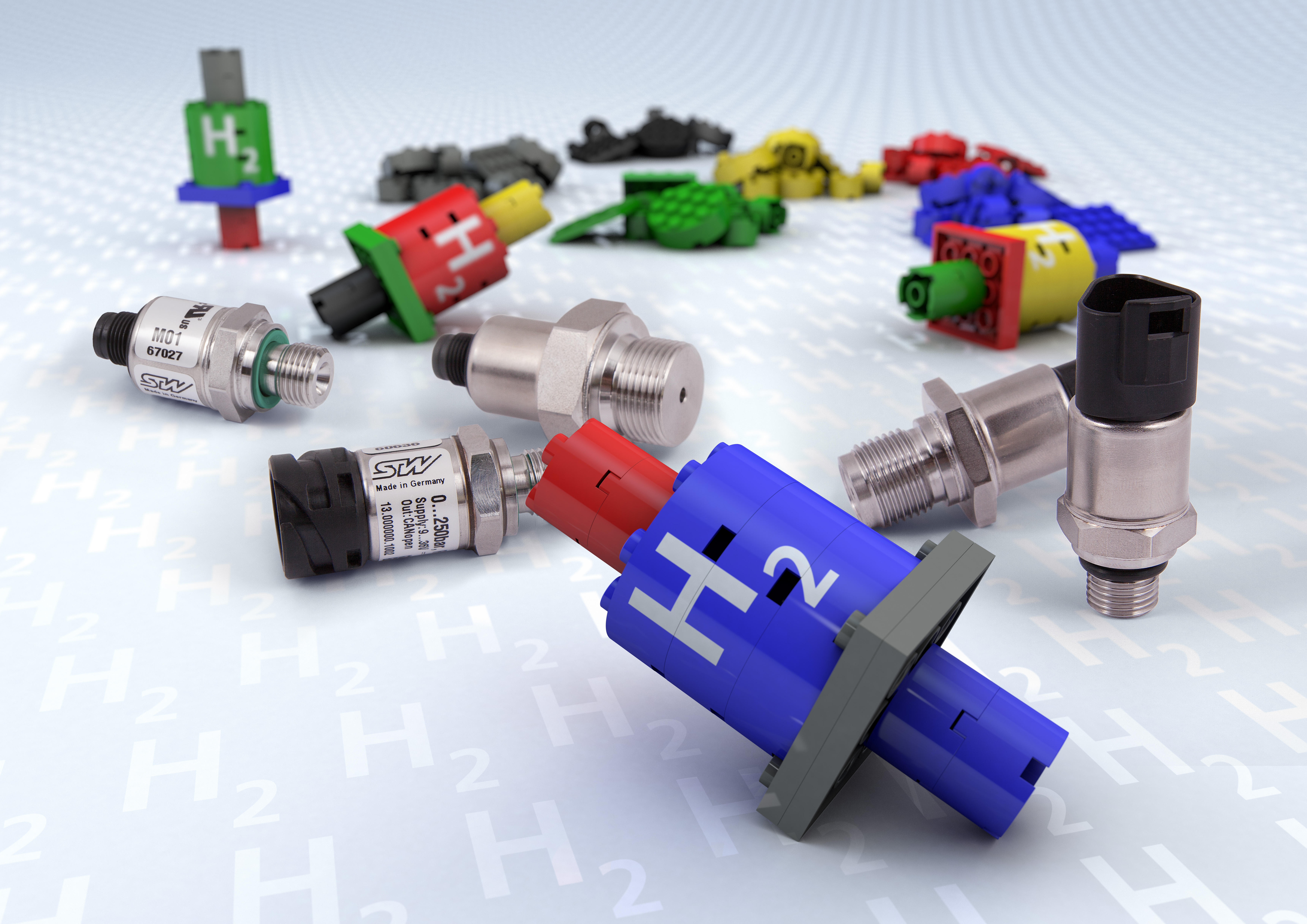 Hydrogen pressure measurement, now with standard transmitters, (STW ...