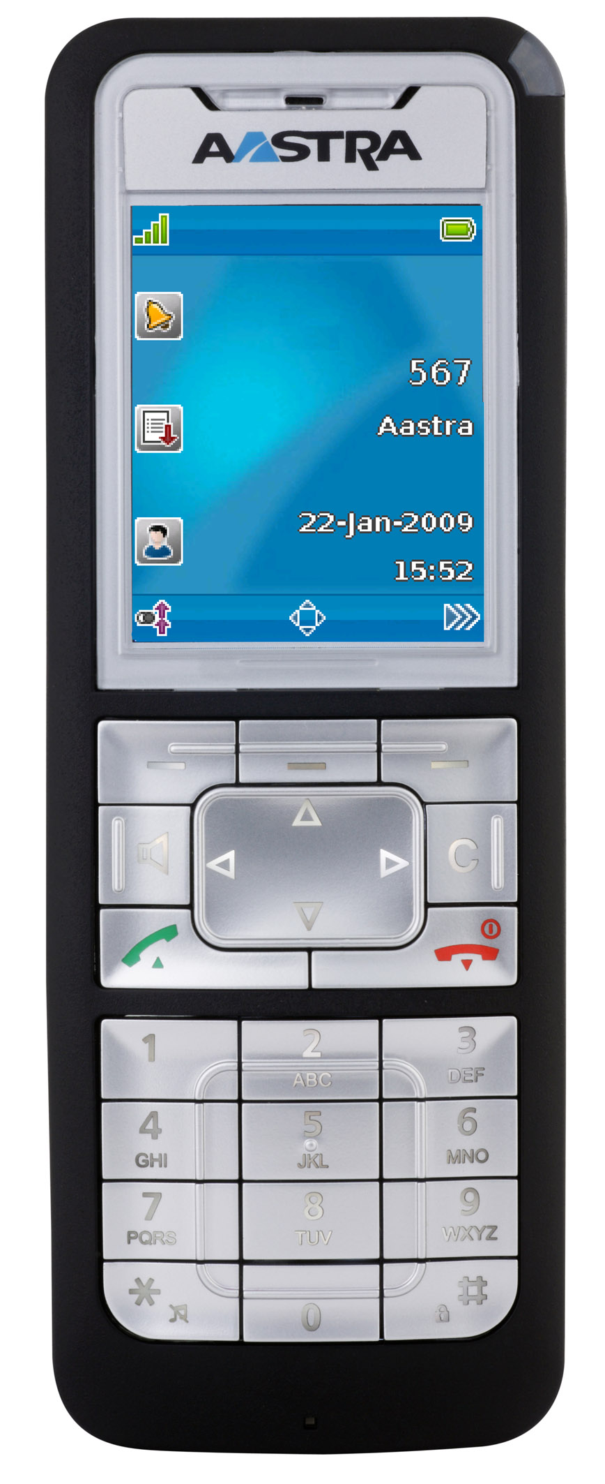 Aastra präsentiert neue Generation 'handyartiger' DECT-Telefone, Mitel ...