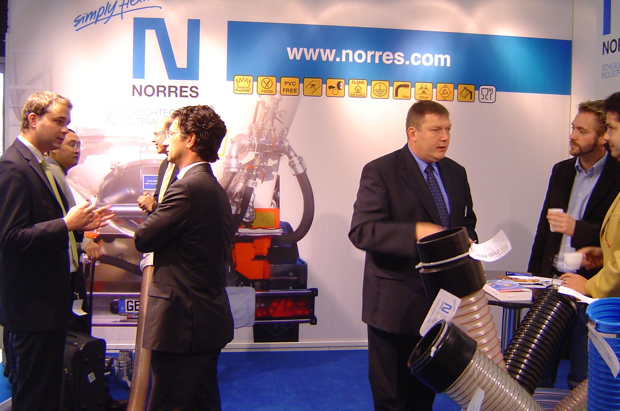 K 2007 a resounding success, NORRES Schlauchtechnik GmbH & Co. KG ...