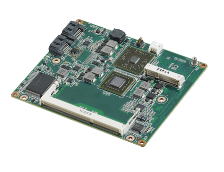 Neues, stromsparendes, ETX 3.0-kompatibles Modul-Board SOM-4466 mit AMD ...