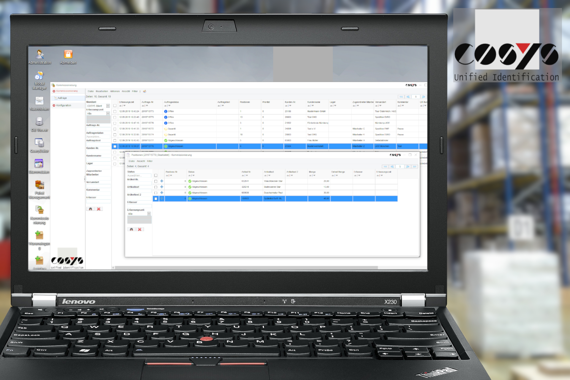 Übersichtliche Lagerführung schaffen, Cosys Ident GmbH, Story - PresseBox