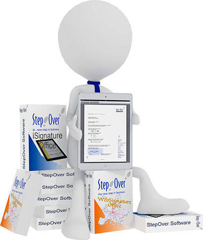 Startschuss für die neue web-basierte Signatur Lösung mit iPad Unterstützung!, StepOver GmbH ...