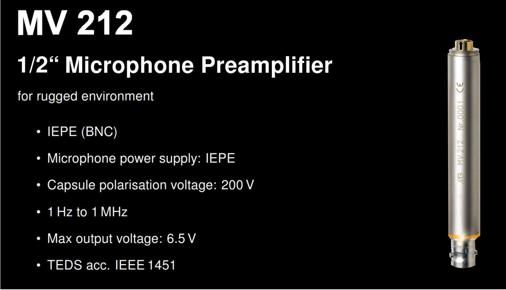 New measurement microphones for aggressive environments and extremely ...
