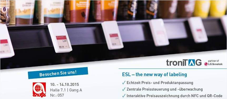 Mit troniTAG zur elektronischen Preisauszeichnung, troniTAG GmbH, Story ...