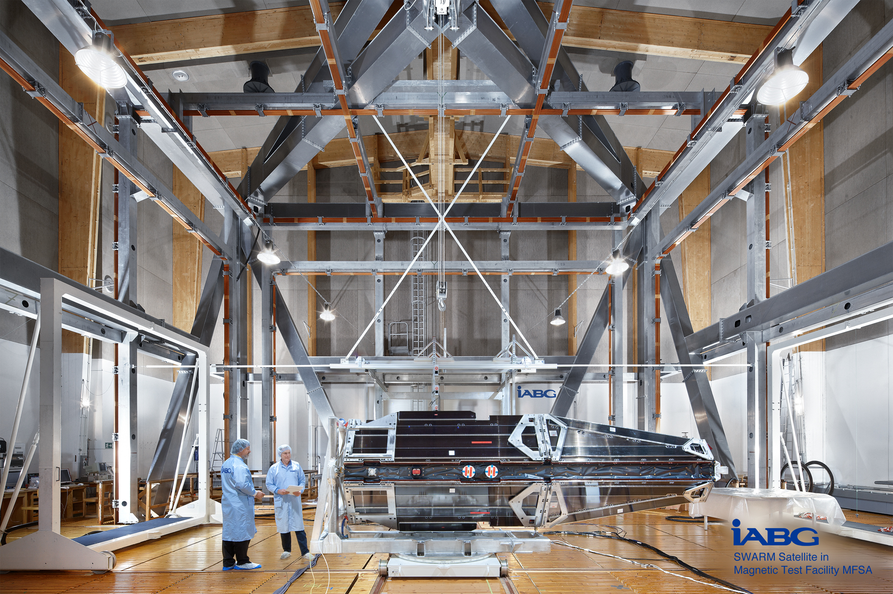 Swarm Media Day at IABG: satellite trio in the media spotlight, IABG ...