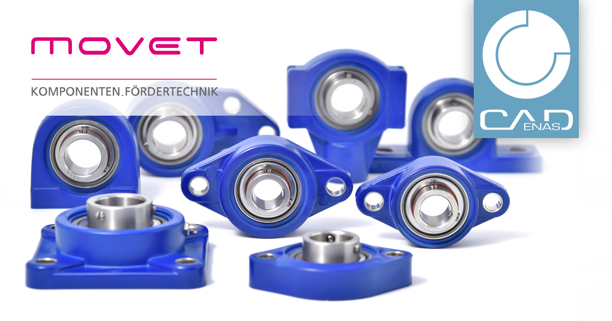 MOVET® offers 3D CAD models of its Blue Hygienic components via a ...