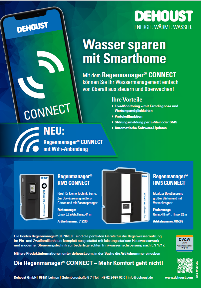 Smarter Umgang mit Regenwasser – damit der Garten auch in ...