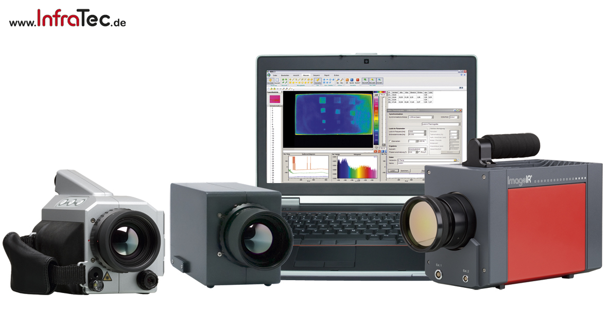 Active thermography software IRBIS® 3 active, InfraTec GmbH ...