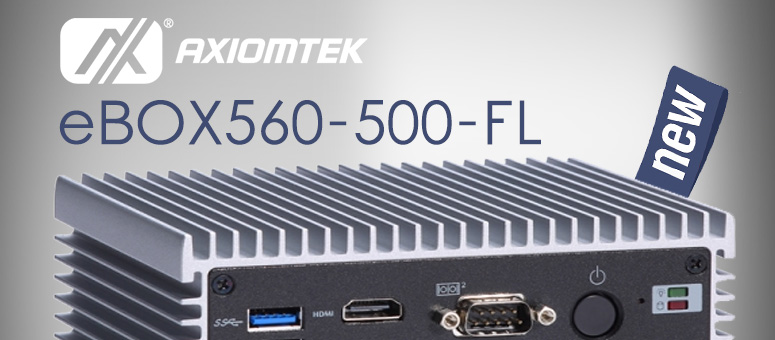 Die energieeffiziente eBOX560-500-FL mit Intel® Skylake Prozessor ...