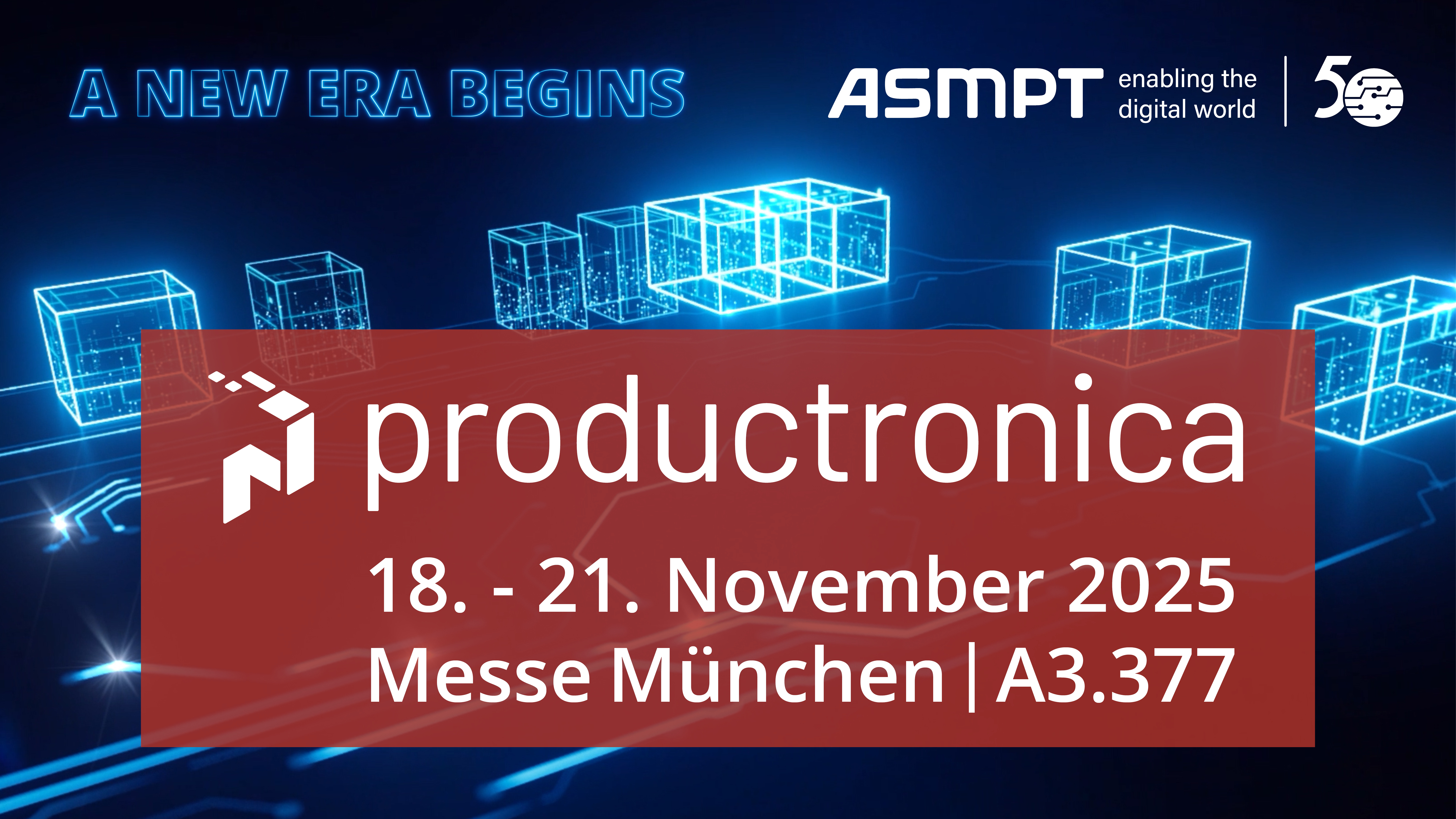 ASMPT auf der productronica 2025, ASMPT GmbH & Co. KG, Story - PresseBox