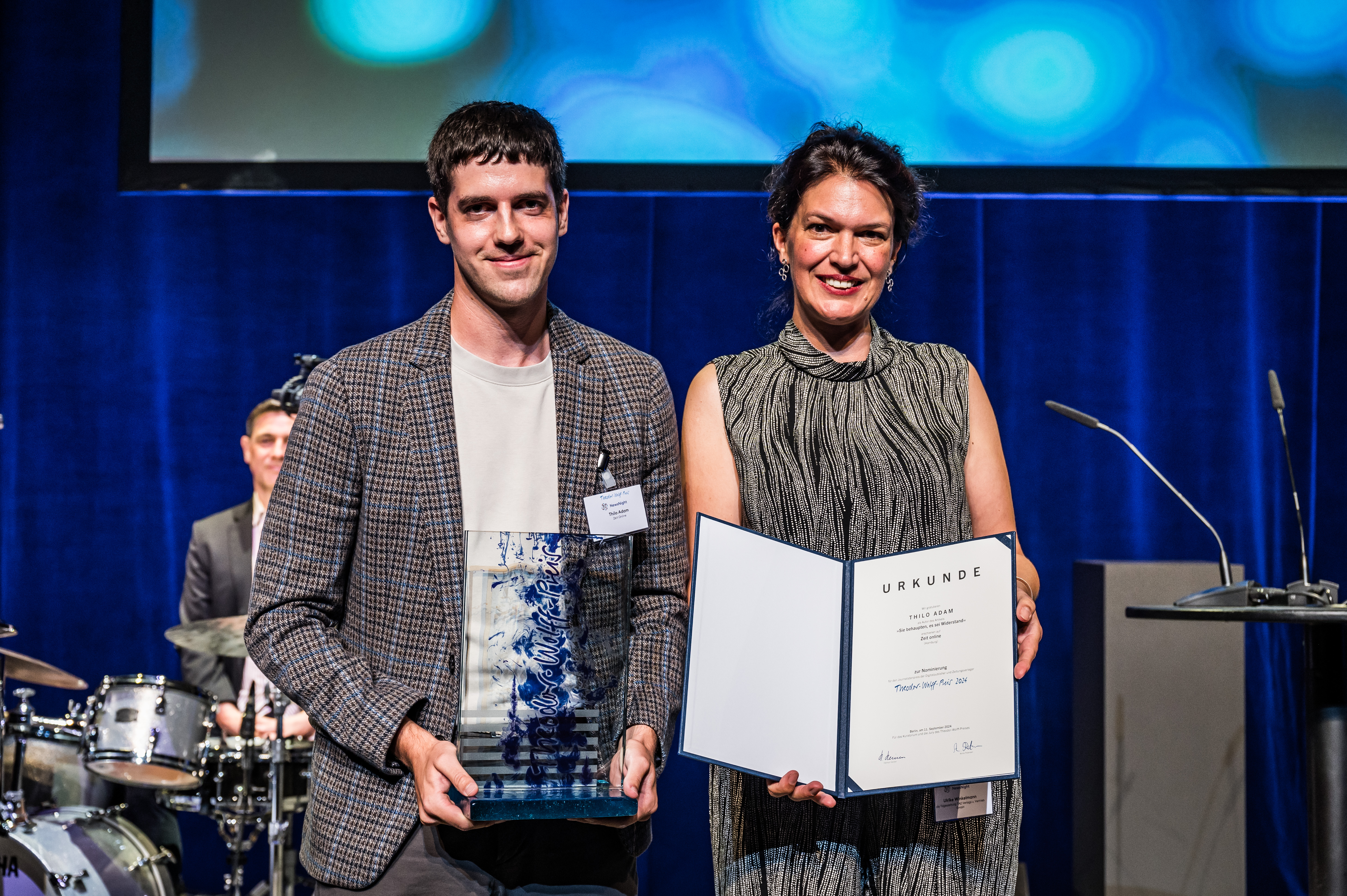 Theodor-Wolff-Preis 2024 geht an Helene Bubrowski, Issio Ehrich, Fabian ...