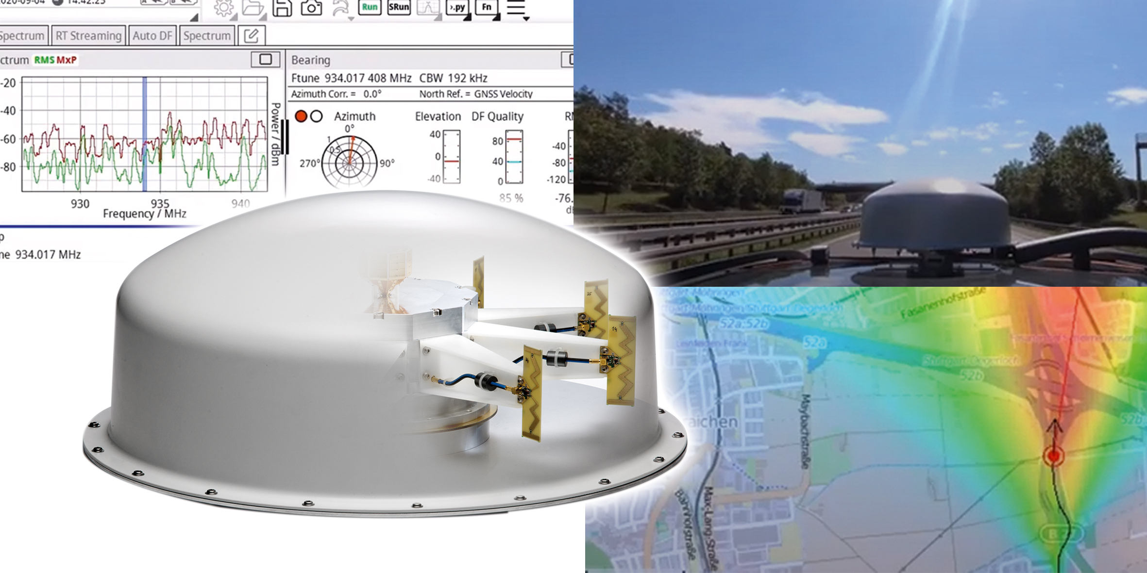 Die ADFA 2 – Automatische DF Antenne von Narda, TELEMETER ELECTRONIC ...