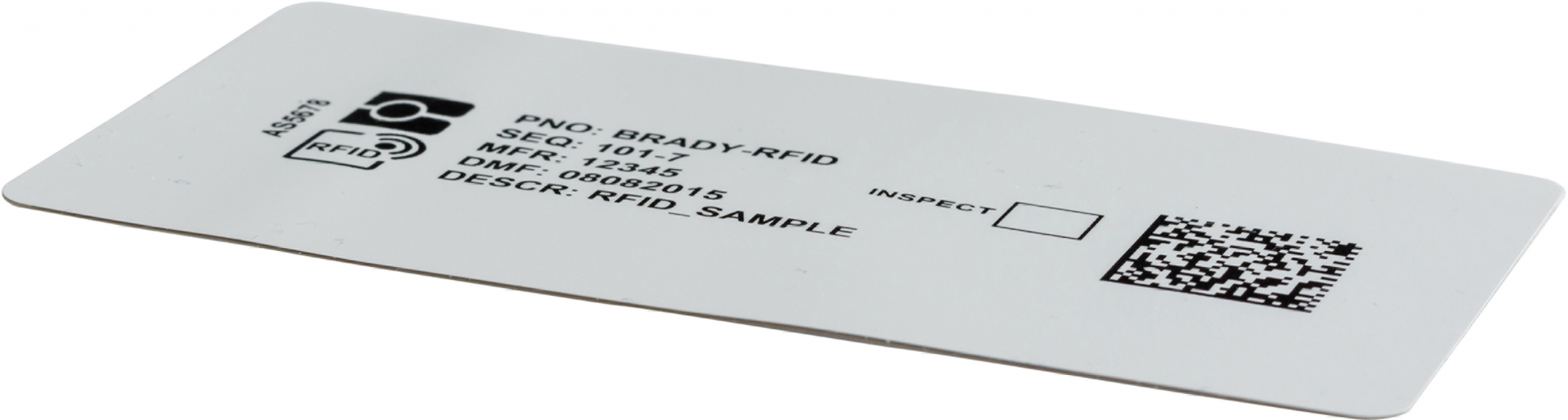 Neues, ultradünnes RFID-Etikett für nichtmetallische Oberflächen, BRADY ...