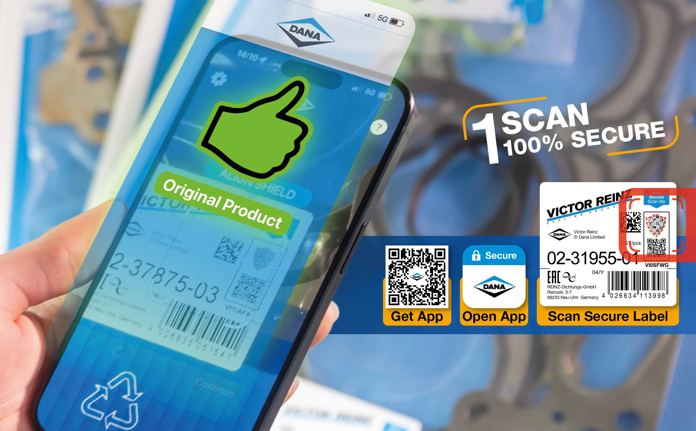 Victor Reinzâ Certificate of Authenticity: New ‘Dana Secure’ Label ...