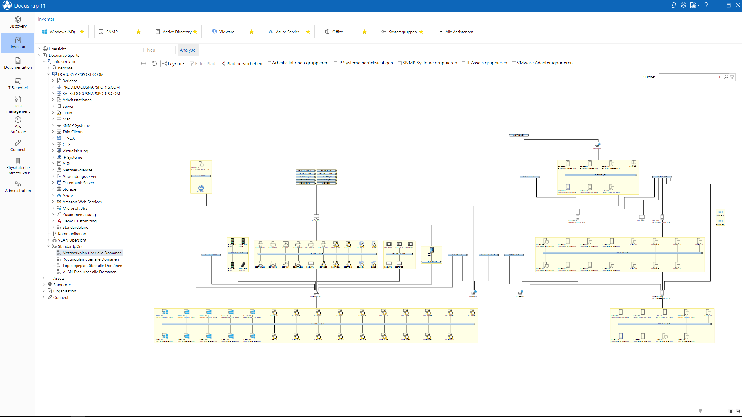 Automatisierung eines Netzwerkplans, itelio GmbH, Story - PresseBox