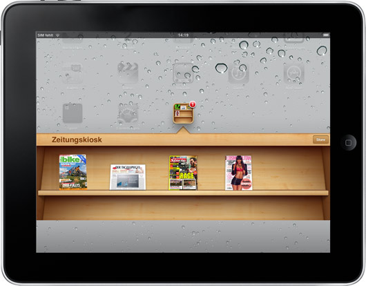 Magazin Apps für den neuen Apple Newsstand, 1000°DIGITAL GmbH, Story ...