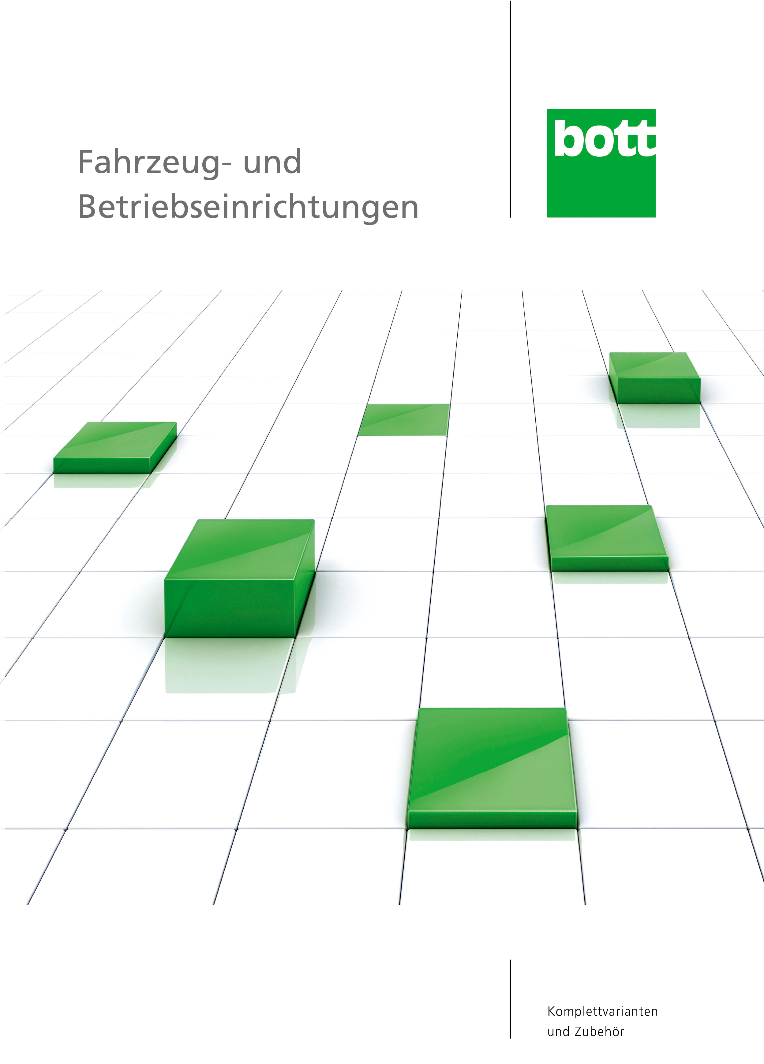 Neuer bott Katalog mit Fahrzeug- und Betriebseinrichtungen, Bott GmbH ...