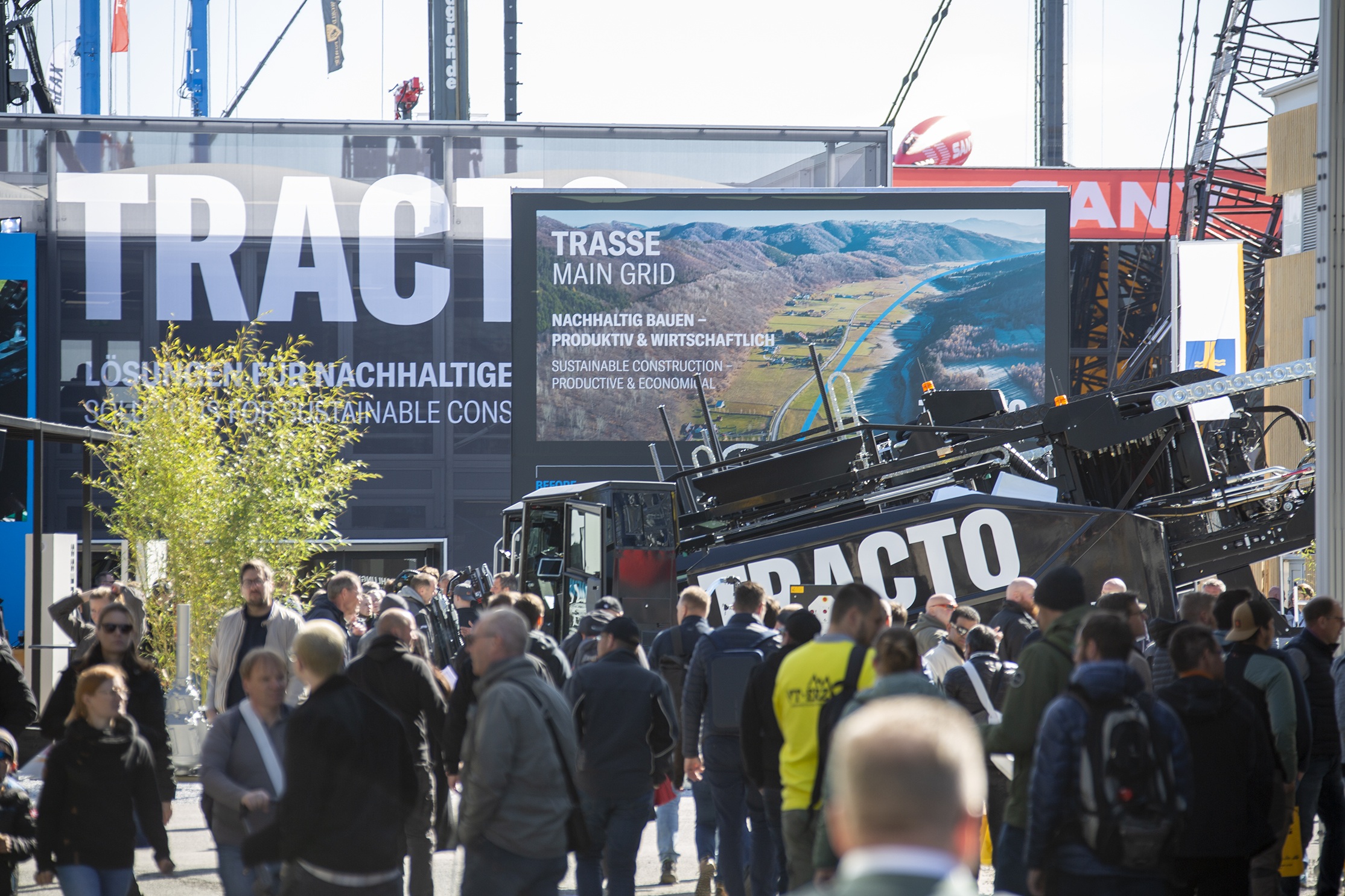 Nachhaltige Infrastruktur-Lösungen begeistern auf der bauma 2025 ...