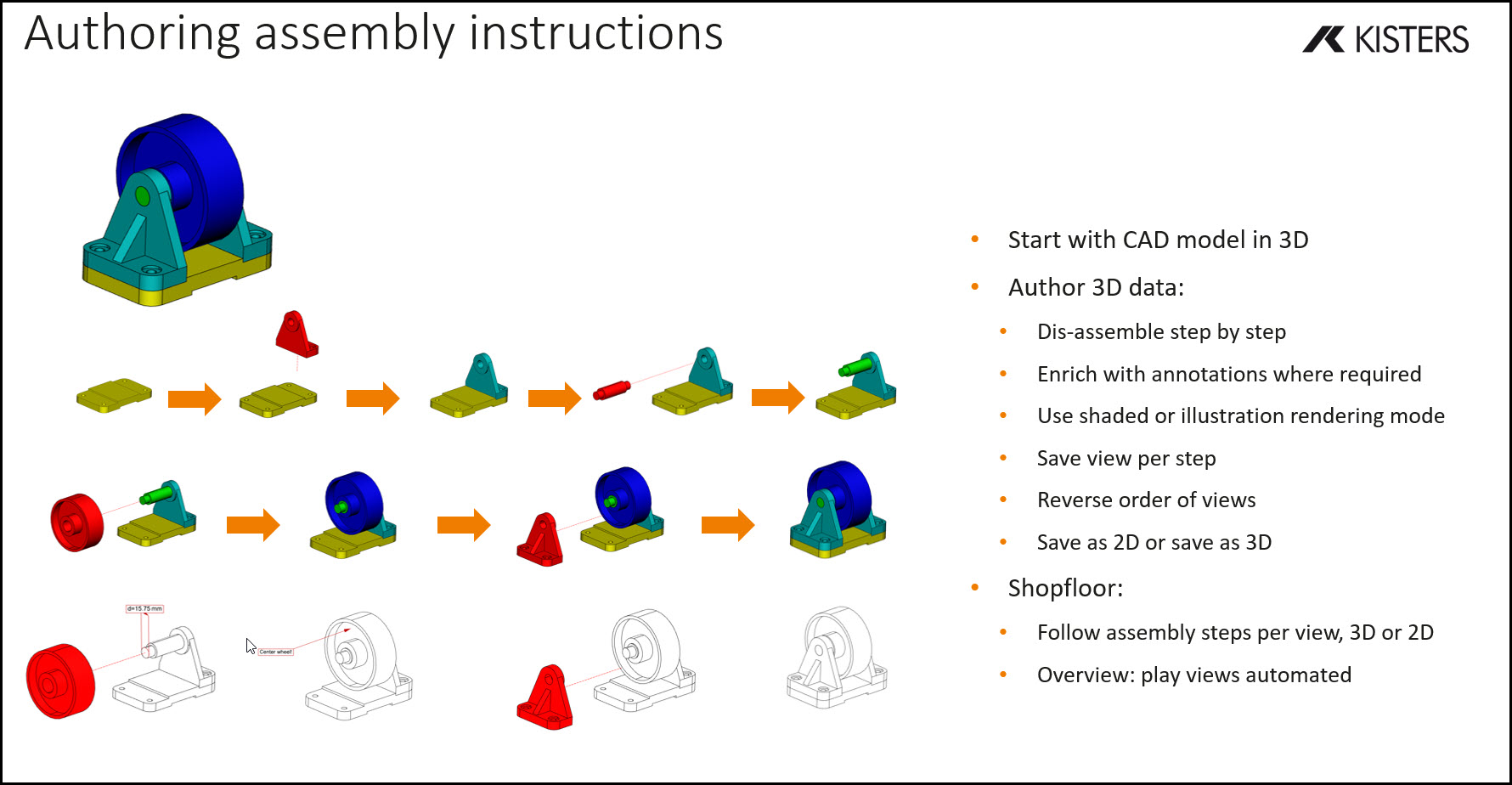 KISTERS 3DViewStation: 3D assembly instructions bring products to life ...