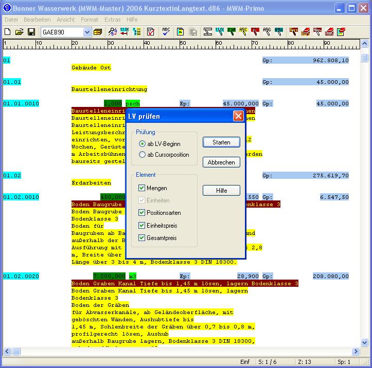 MWM-Primo - GAEB-Dateien schnell & einfach erzeugen, MWM Software & Beratung GmbH, Story - PresseBox