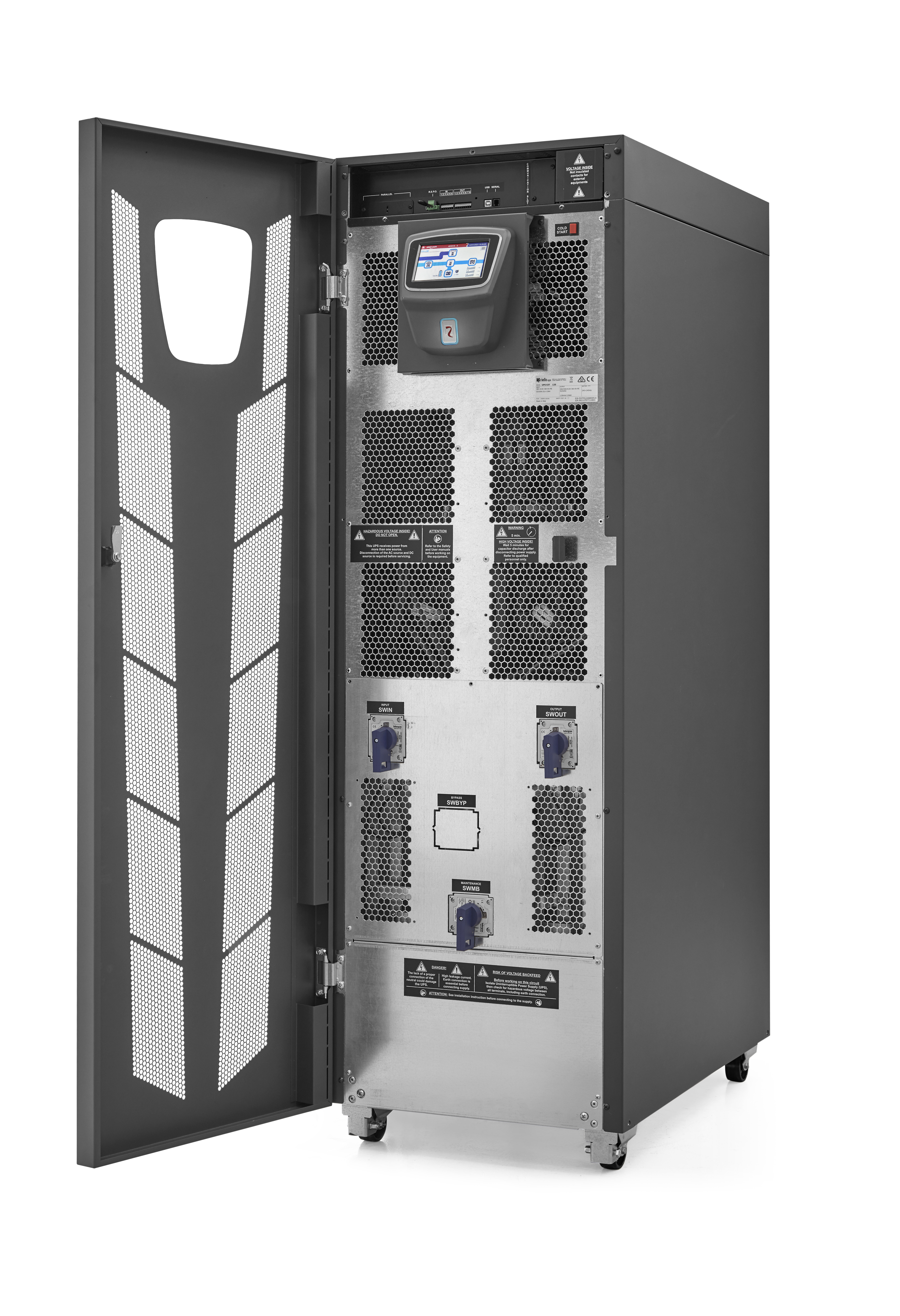 Die Weiterentwicklung der Riello UPS Sentryum USV-Anlagen ist ...