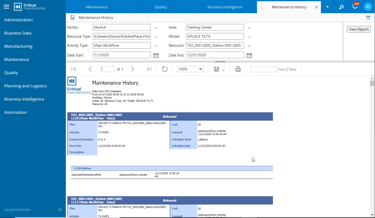Software für das fabrikweite Asset- und Maintenance-Management, ASMPT ...