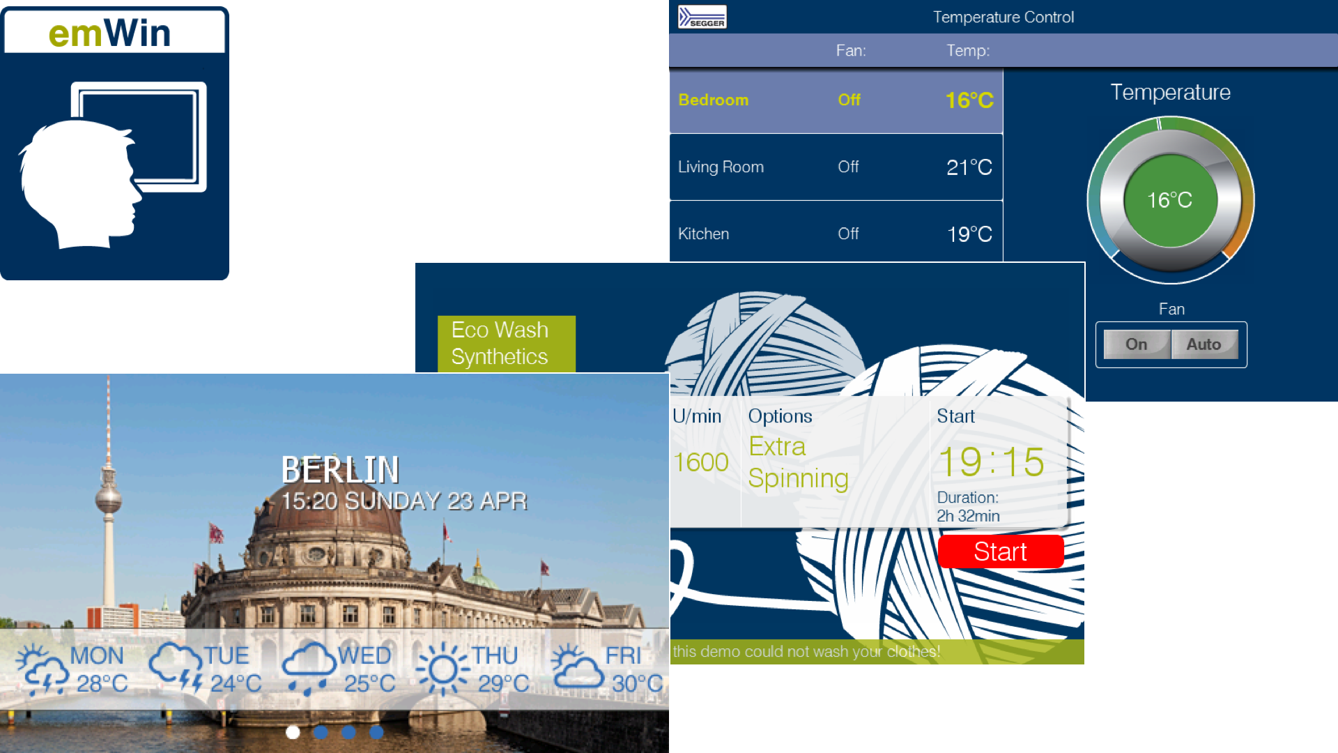 SEGGER Microcontroller unterstützt die emWin Library für Epson Simple ...