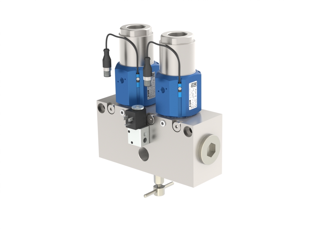 Die Double Block and Bleed Ventilkonfiguration der müller co-ax gmbh ...