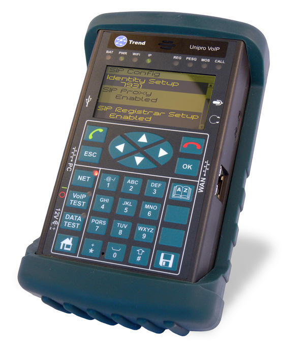 Ein VoIP-Tester für LAN- und Wireless LAN-Netze!, Trend Communications ...