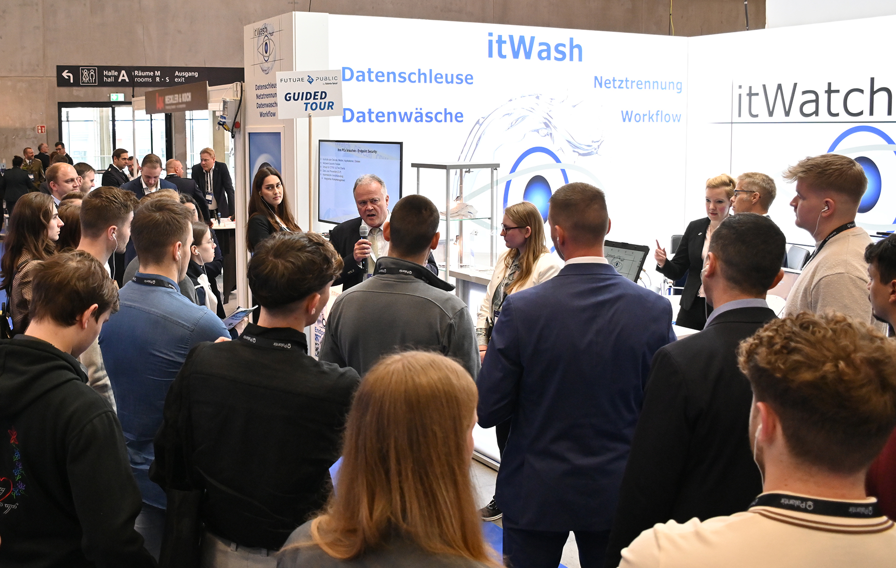 itWatch als Publikumsmagnet auf dem Europäischen Polizeikongress 2025, itWatch GmbH, Story ...