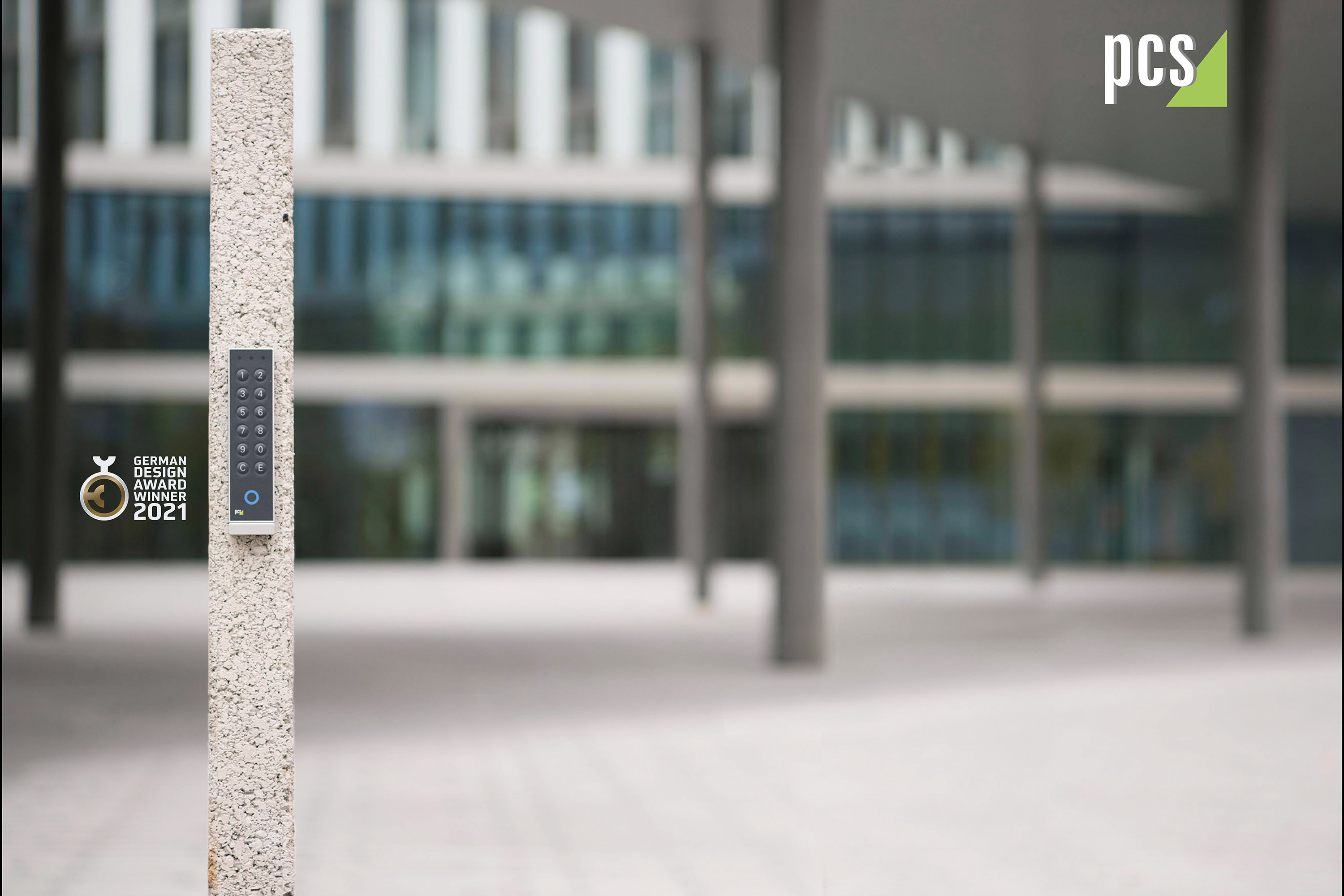 PCS erhält den German Design Award 2021 für den Zutrittsleser INTUS ...