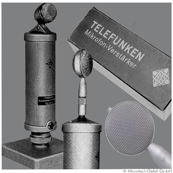 100 years of radio and microphone history - From the Reisz marble block ...