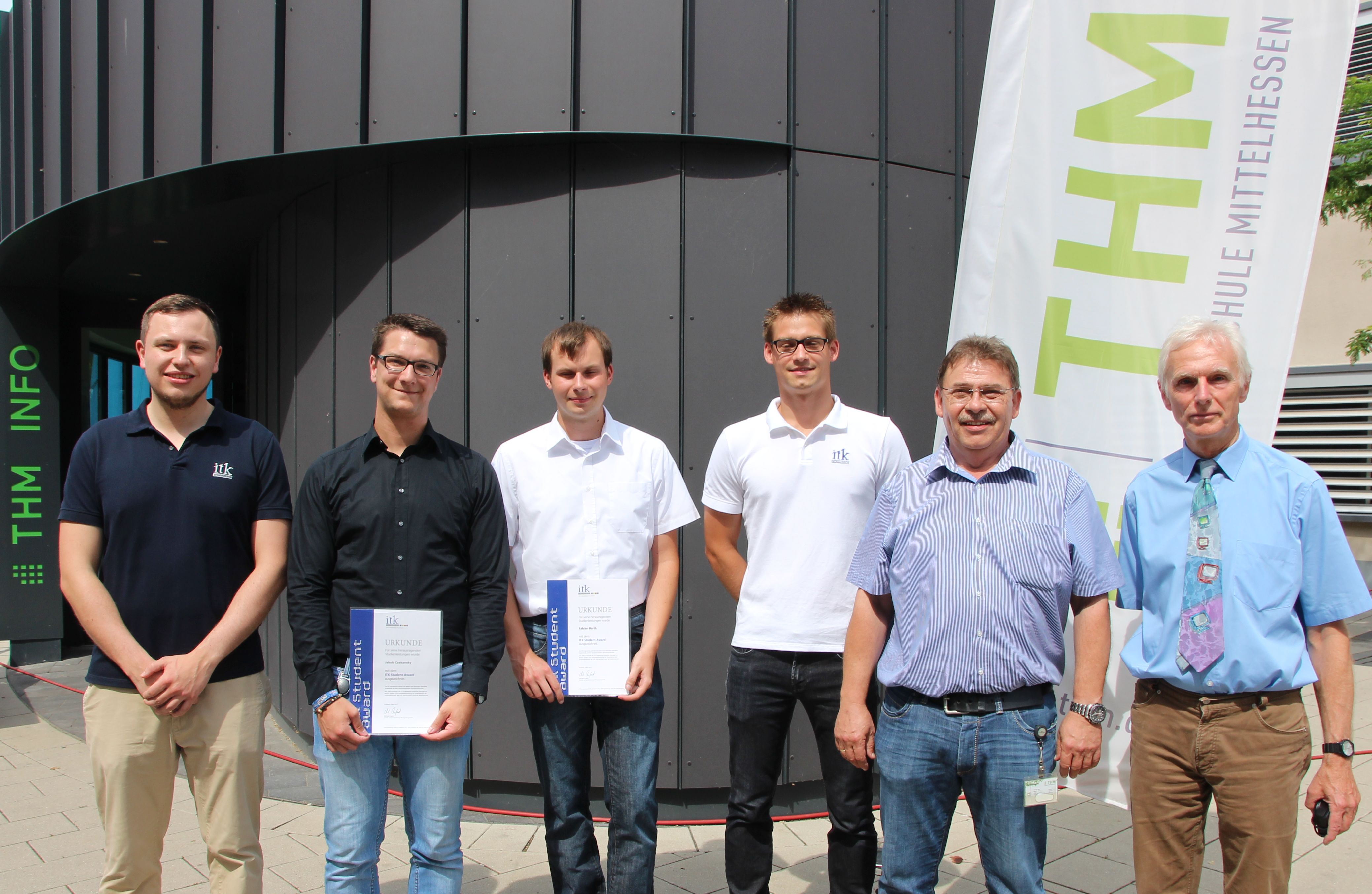 Award-Verleihung an der Technischen Hochschule Mittelhessen, ITK ...