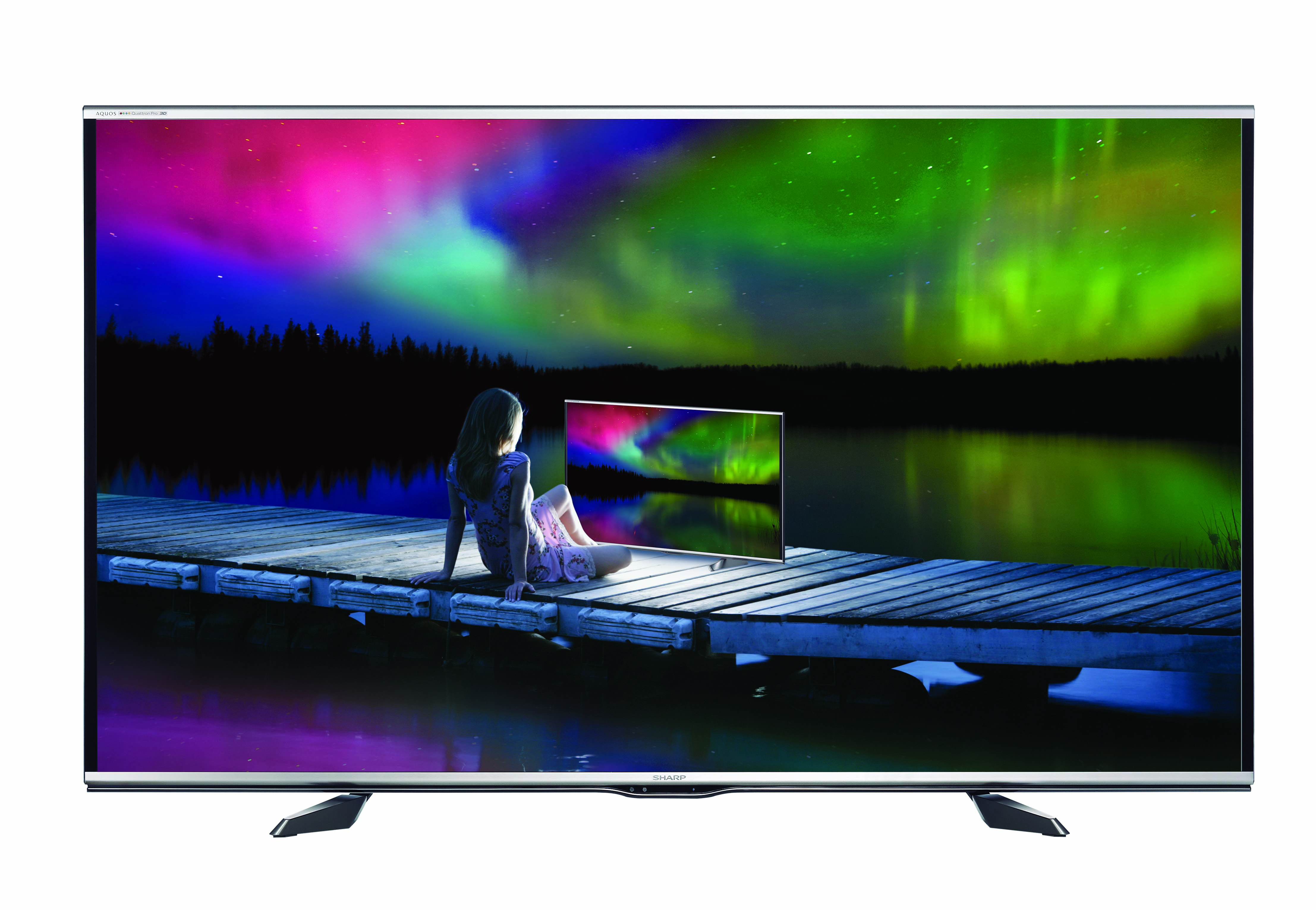 Die Sharp Quattron Pro Serie startet in Europa, SHARP Electronics ...