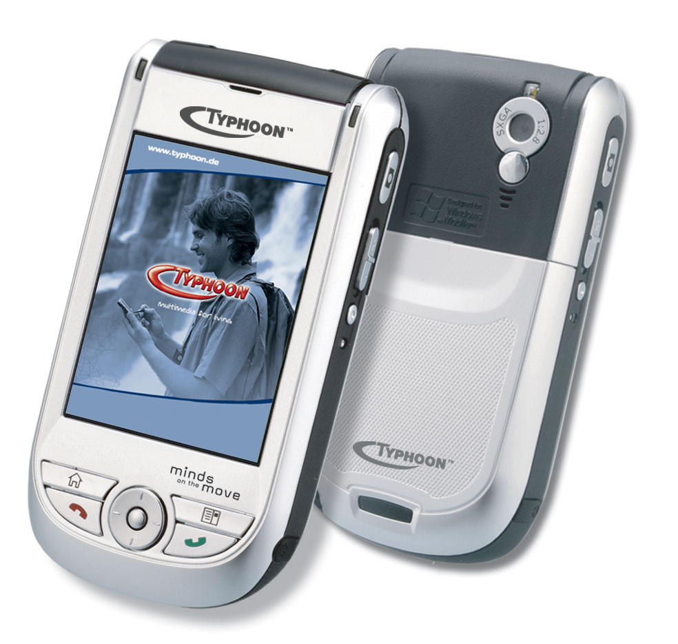 Typhoon bringt kompaktes Pocket PC Phone mit Qualitätsausstattung und ...