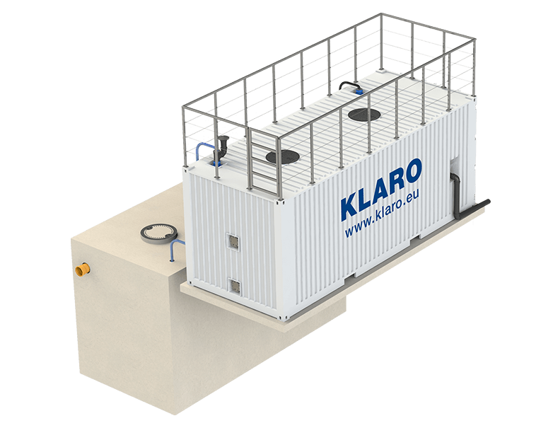 KLARO Container Treatment Plant - Wastewater Treatment Almost Anywhere ...