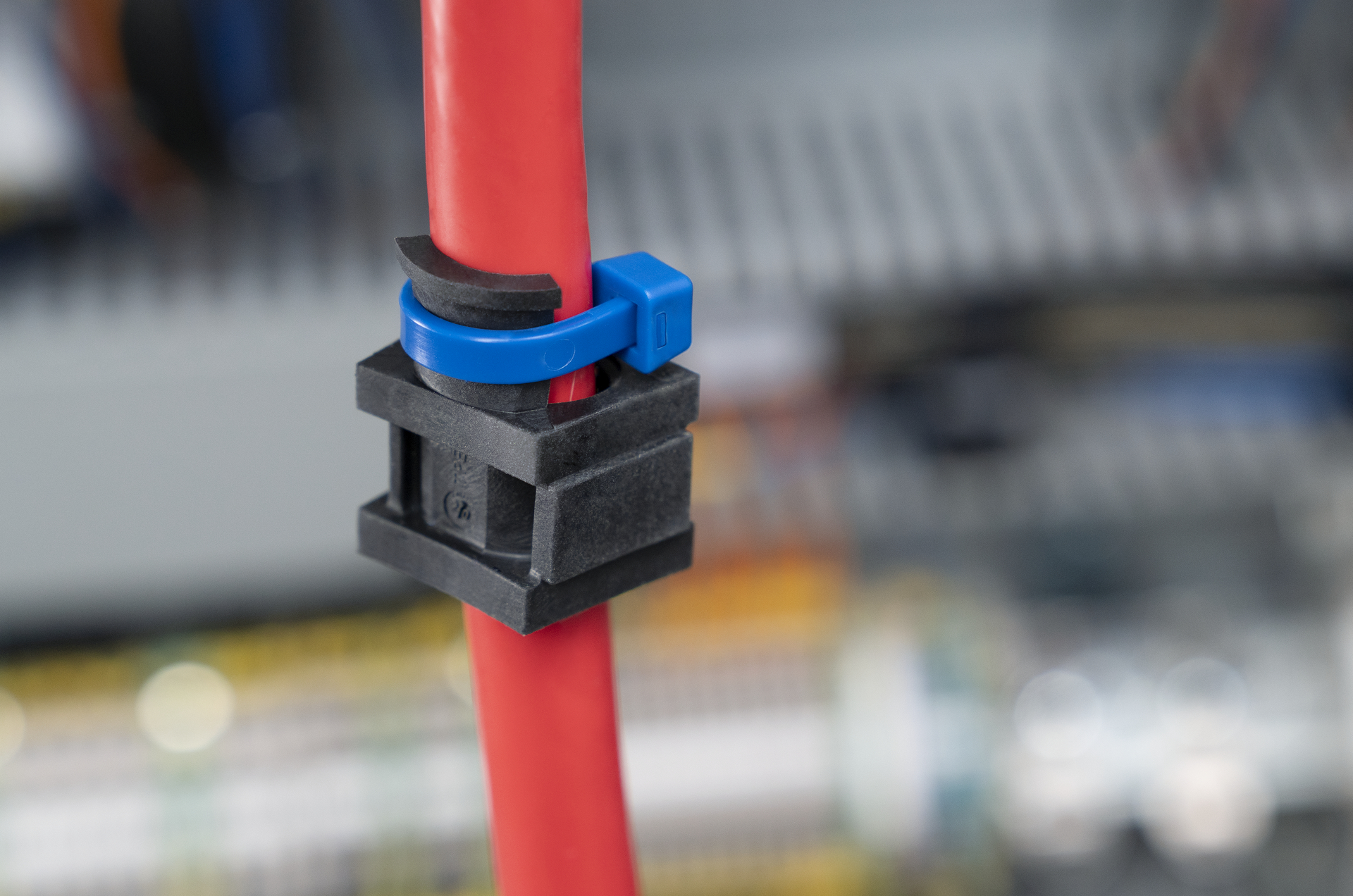 Configurable cable entry system enables easy feed through of multiple ... Configurable cable entry system enables easy feed through of multiple ...