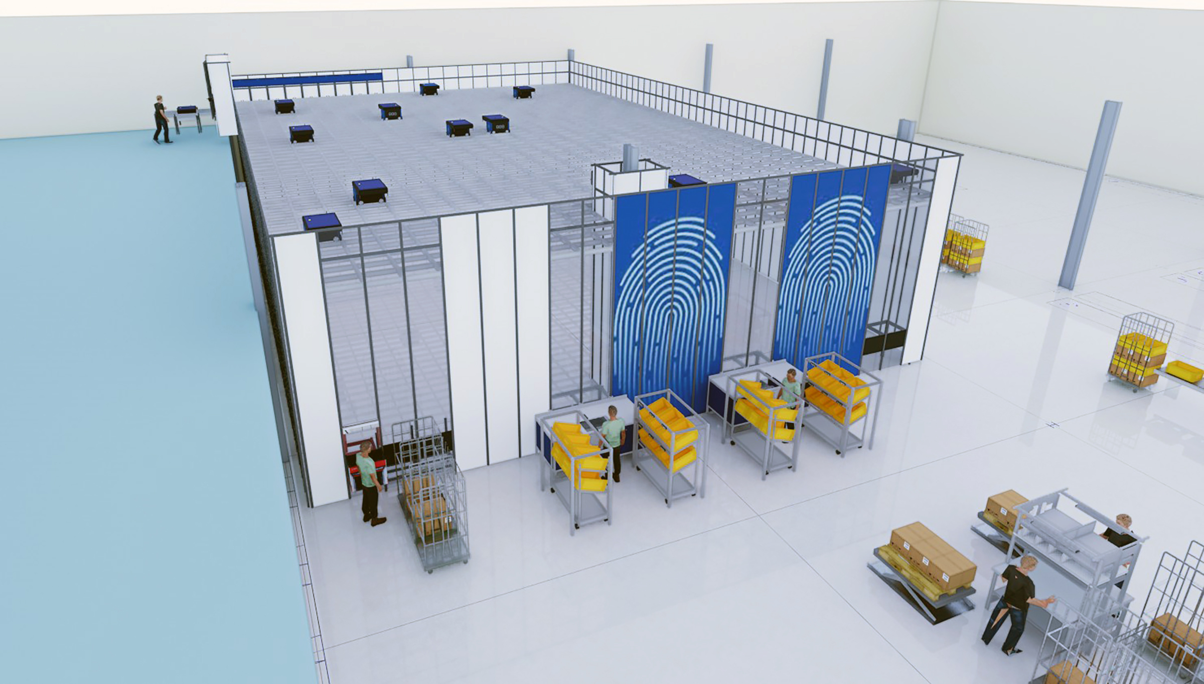 Dematic liefert erstes AutoStore™-System für belgische Krankenhäuser ...