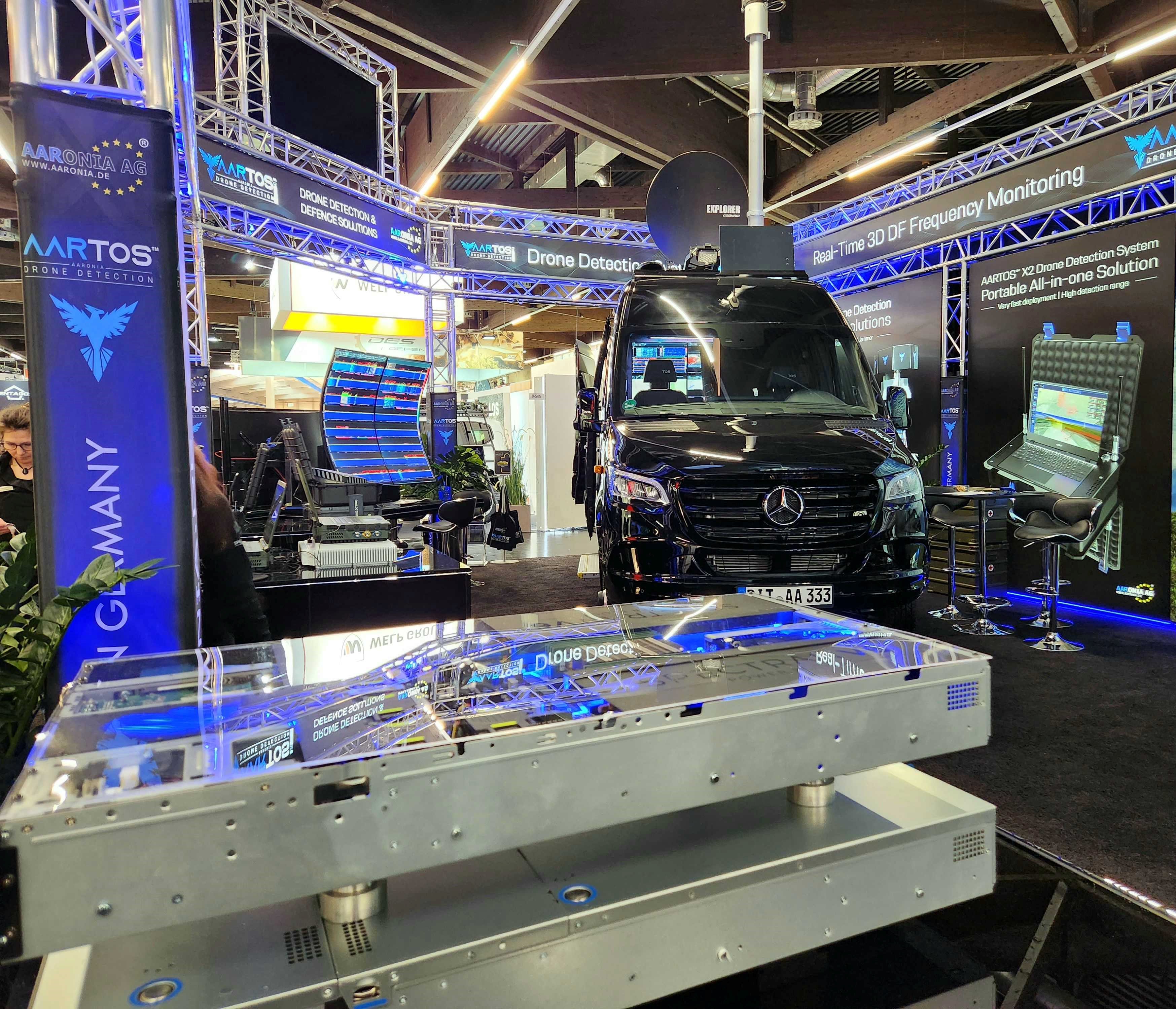 Enforce Tac: Enormes Besucherinteresse an AARONIAs ...