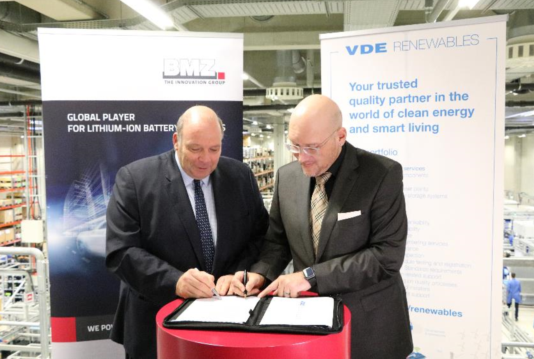 BMZ Group and VDE sign strategic partnership in the field of battery ...