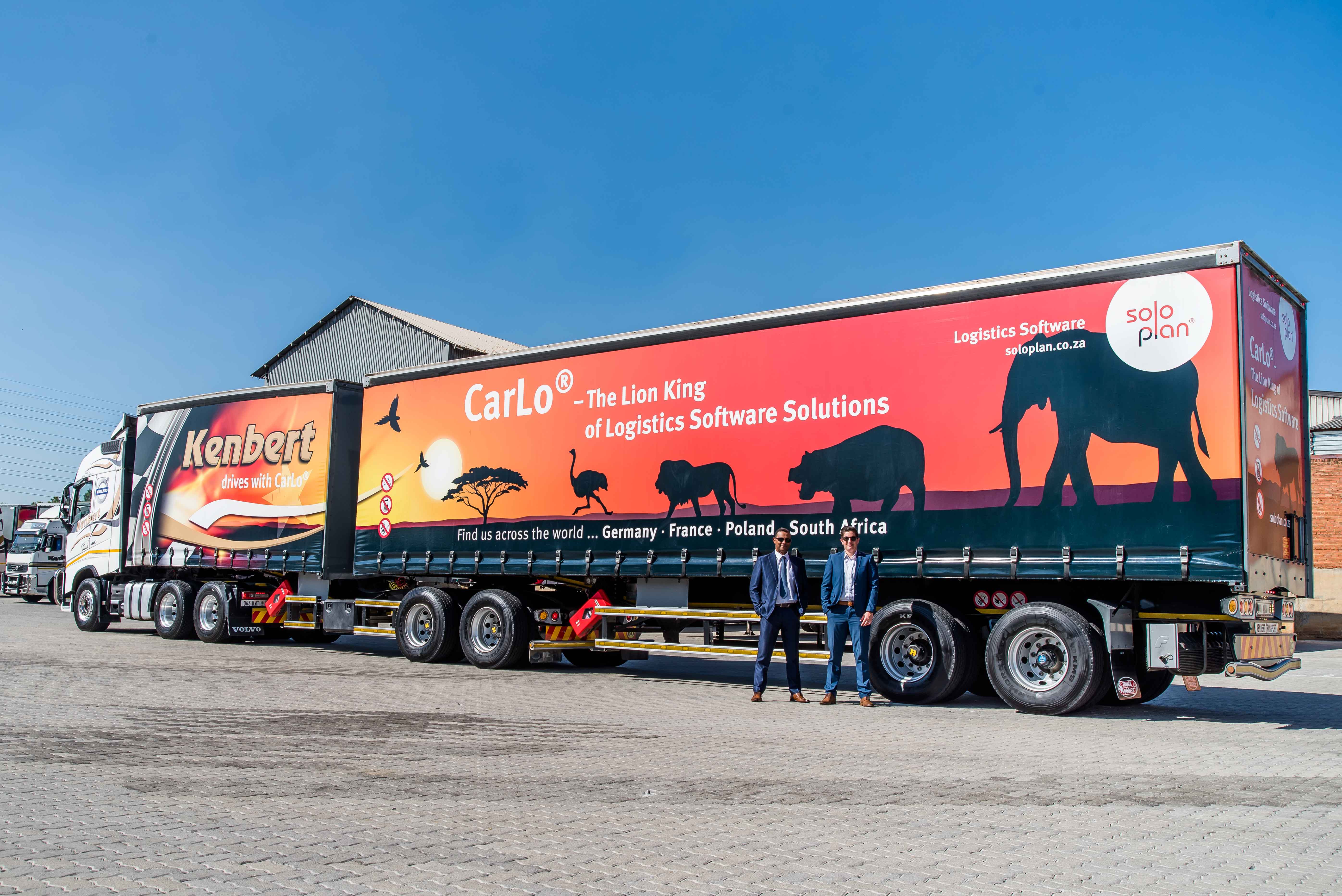 Der "CarLo-Truck" in Südafrika - Soloplan begeistert weltweit, Soloplan ...